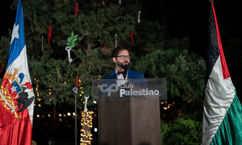 Presidente Gabriel Boric: Chile abrirá una embajada en Palestina